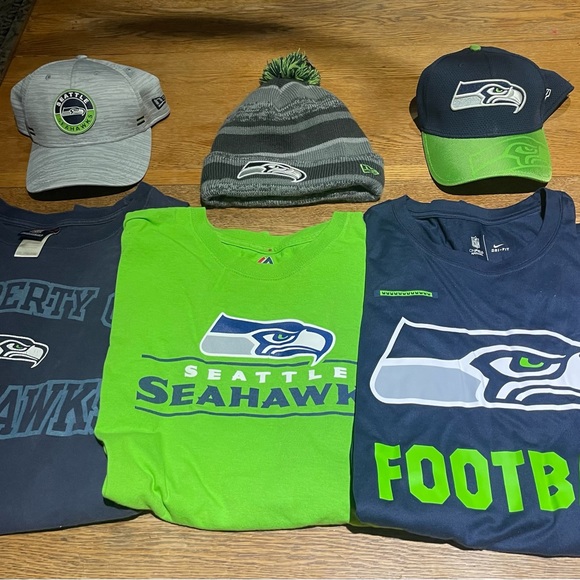 Nike | Shirts | Lot Of Seattle Seahawks Items | Poshmark